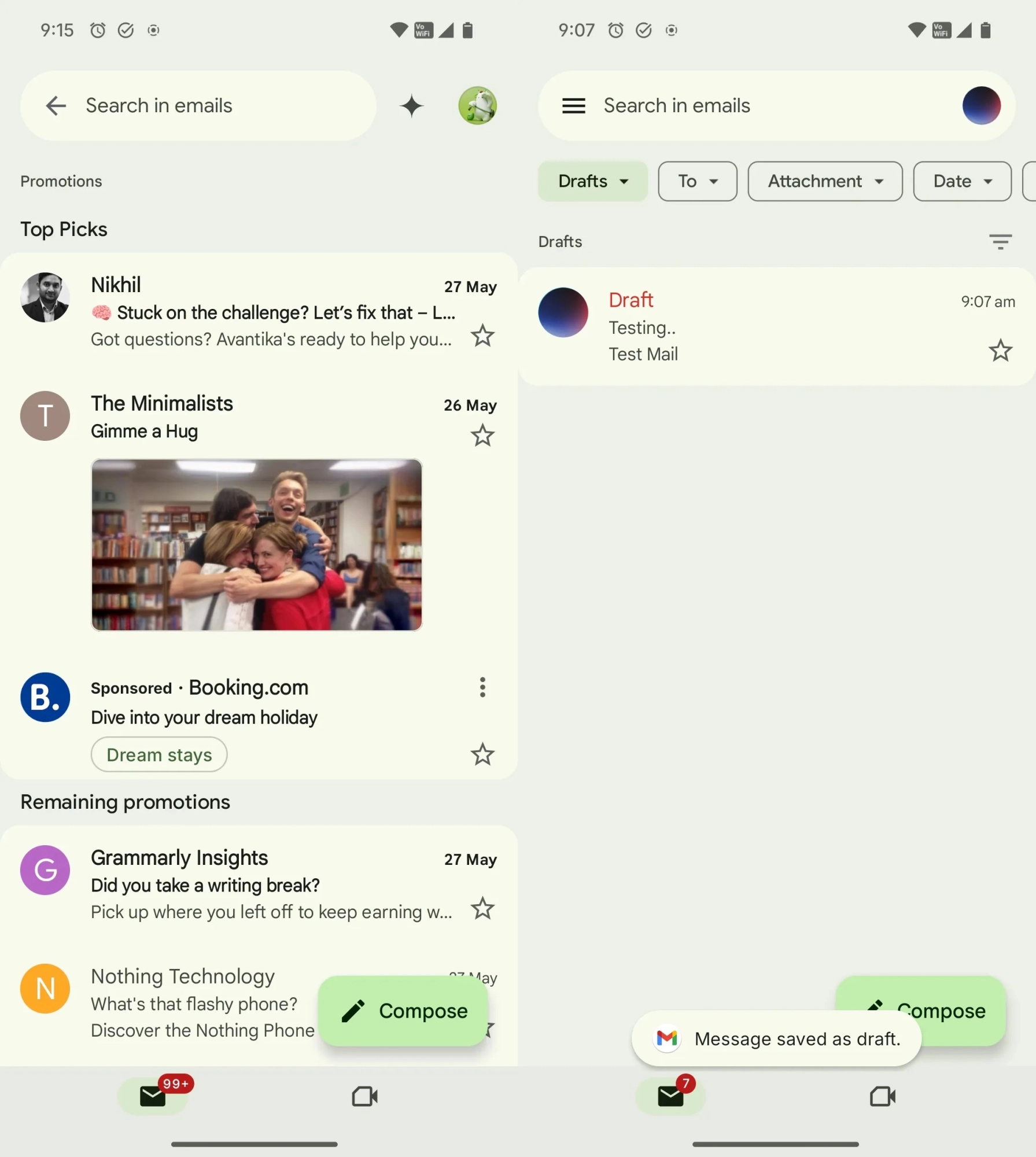Google cambia Gmail por completo en Android: esto es lo que verás a partir de ahora