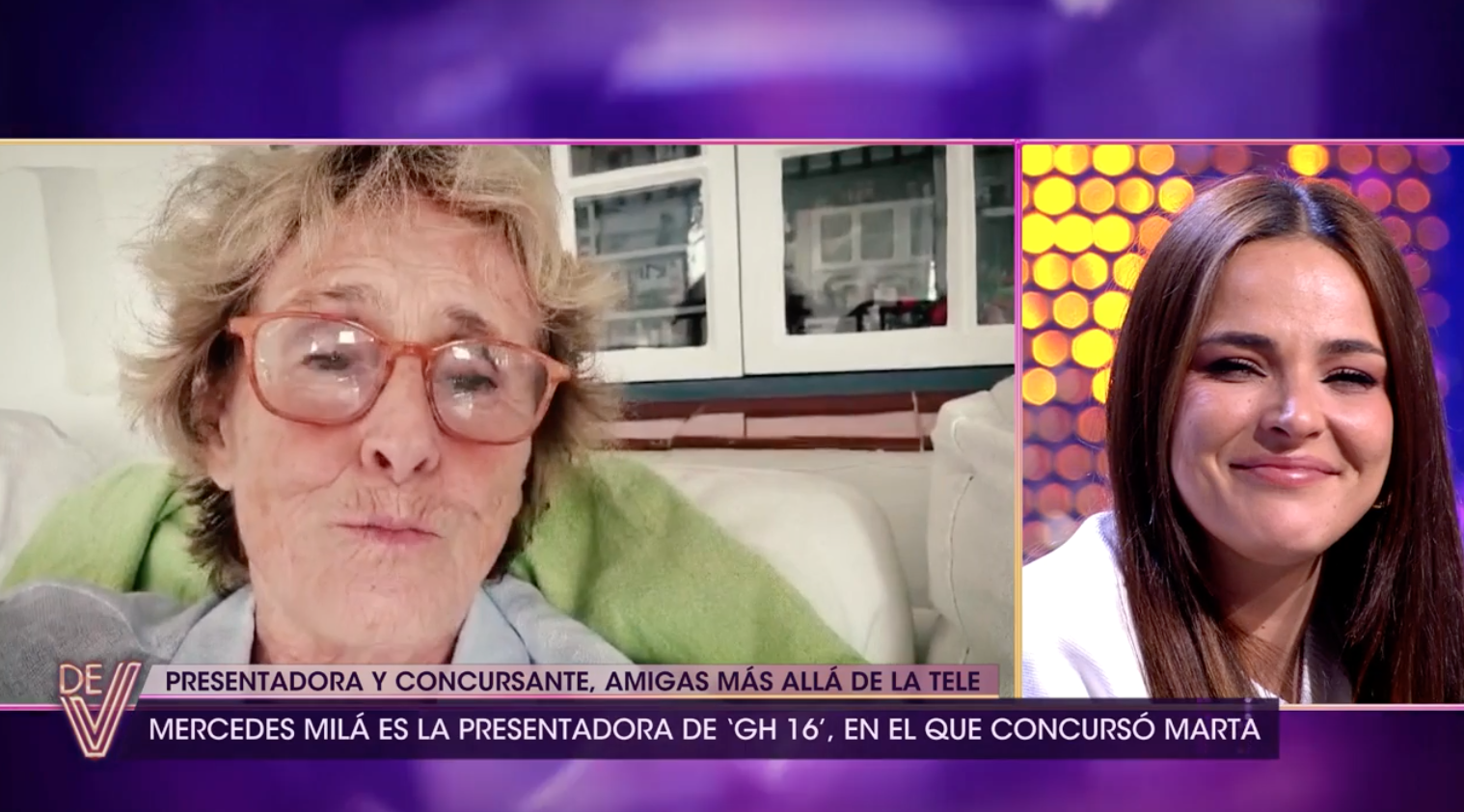 El emotivo mensaje de Mercedes Milá a Marta Peñate tras perder a su ...