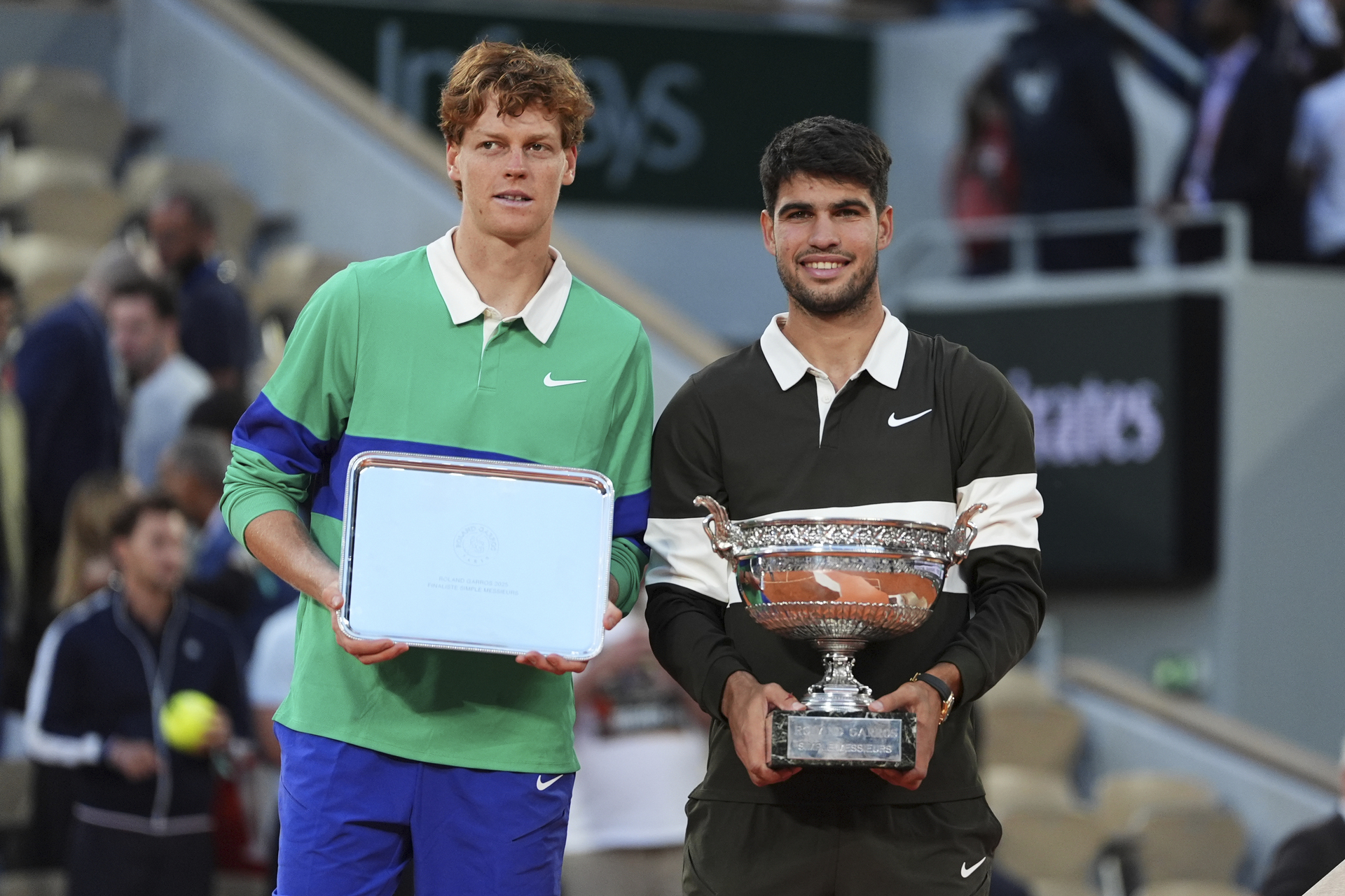 ¿Es la final de Roland Garros entre Carlos Alcaraz y Jannik Sinner la ...