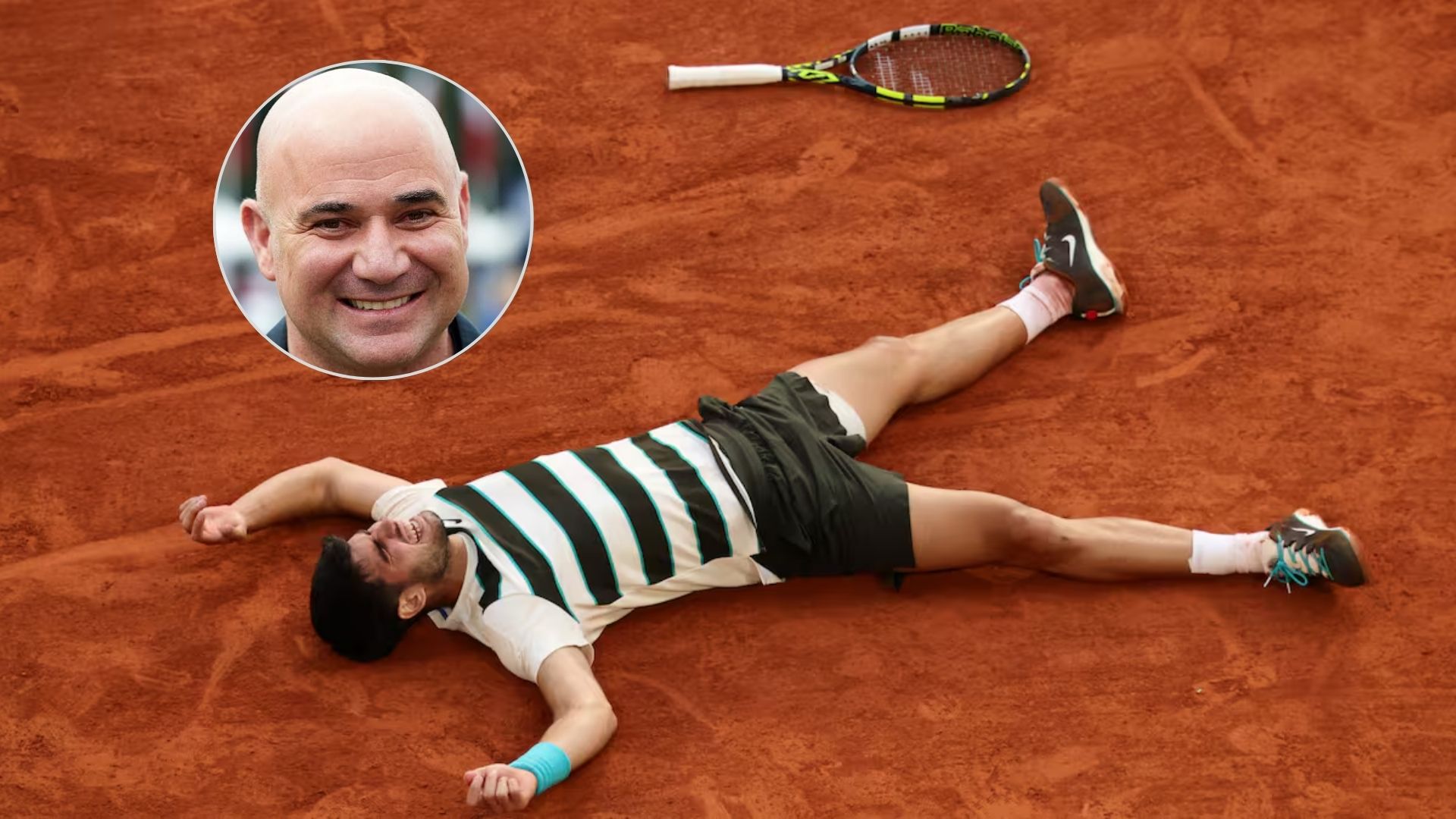 André Agassi alucina con Carlos Alcaraz y lo coloca por encima de Roger ...