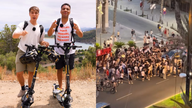 Los 'influencers' Erra y Juan Beato llenan de fans las calles de ...