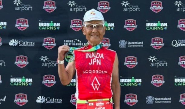 Hiromu Inada, atleta de 92 años que completó el Ironman 70.3: "Mis ...