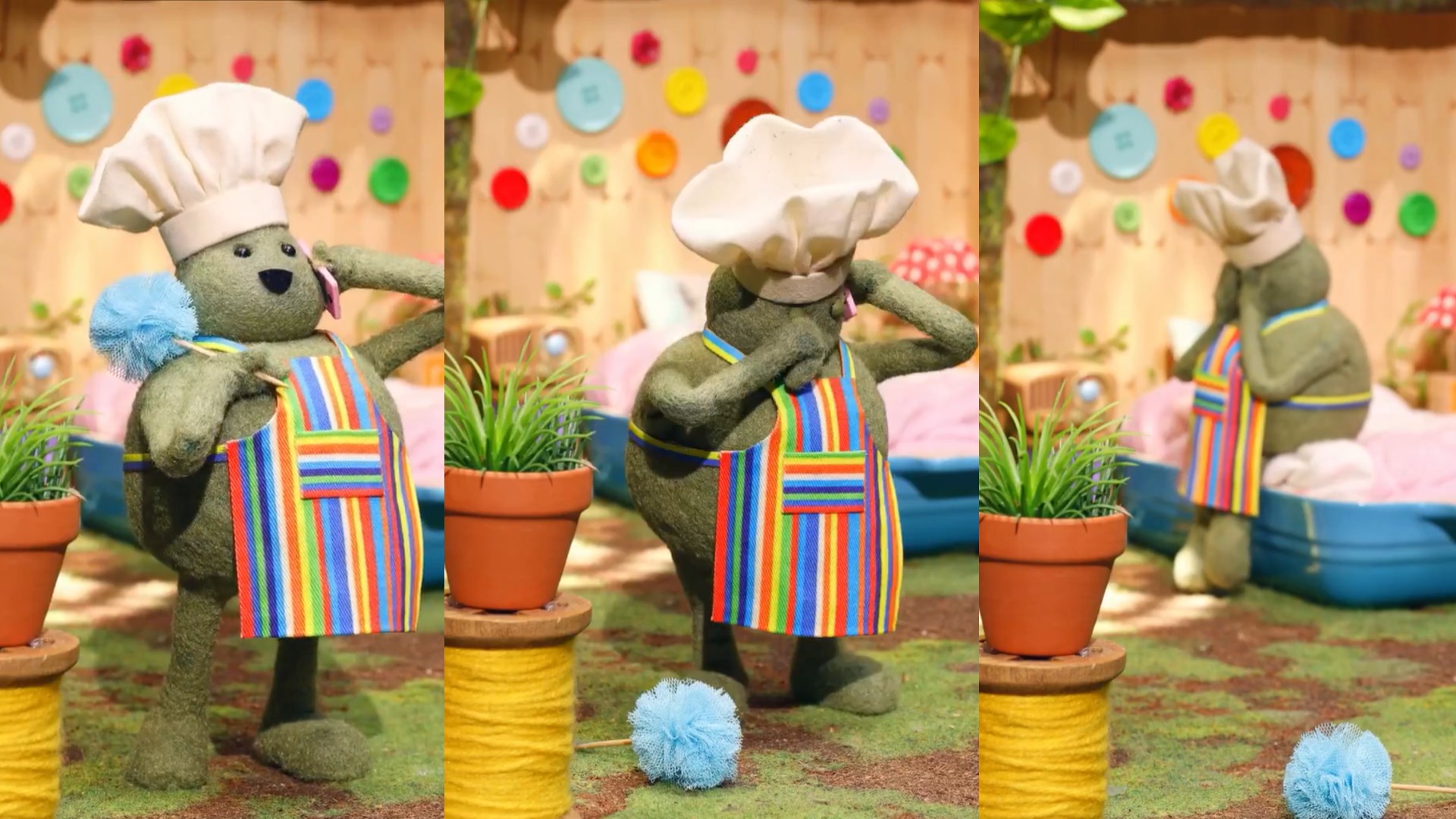 Aluvión de apoyo a Tiny Chef, el personaje 'stop motion' de Nickelodeon ...