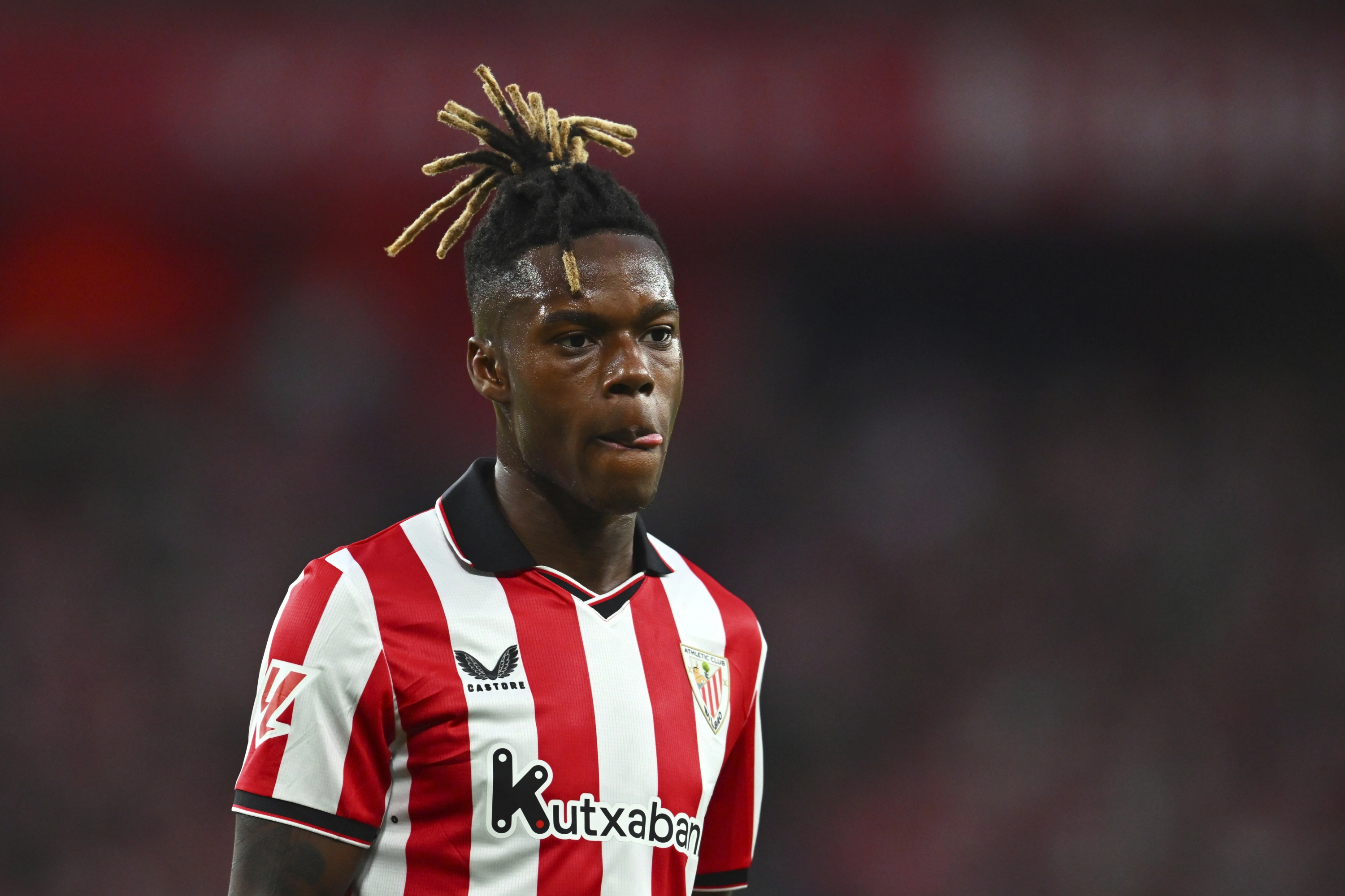 El Athletic restaura la cara de Nico Williams borrada del mural de la ...