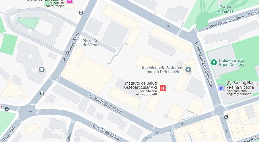 El céntrico barrio de la capital cuyas calles forman el escudo del Atlético de Madrid: aquí ...