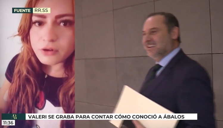 Valeri, sobre su relación con Ábalos: "Lo conozco desde hace seis años ...